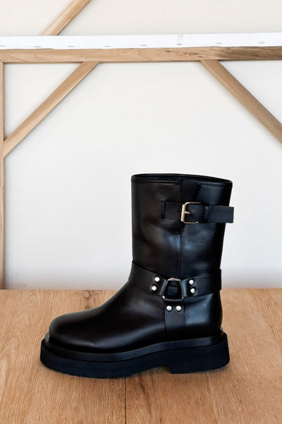 Harness Boot - Black - Emerson Fry