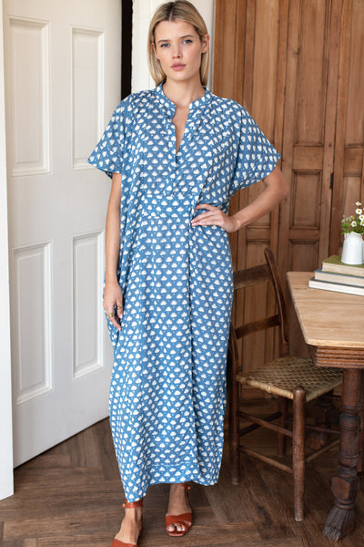 Emerson Caftan - Cleo Azure Organic - Emerson Fry
