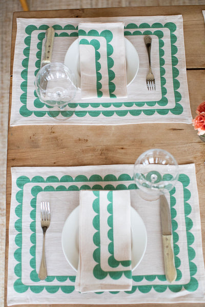 Fete Linen Napkin - Kashmir - Emerson Fry