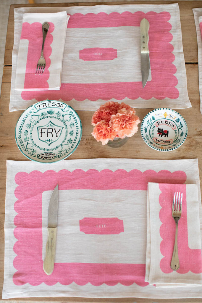Fete Linen Napkin - Aurora - Emerson Fry