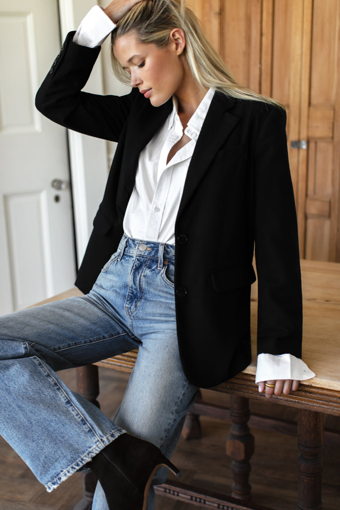 Atelier Blazer - Onyx Wool - Emerson Fry