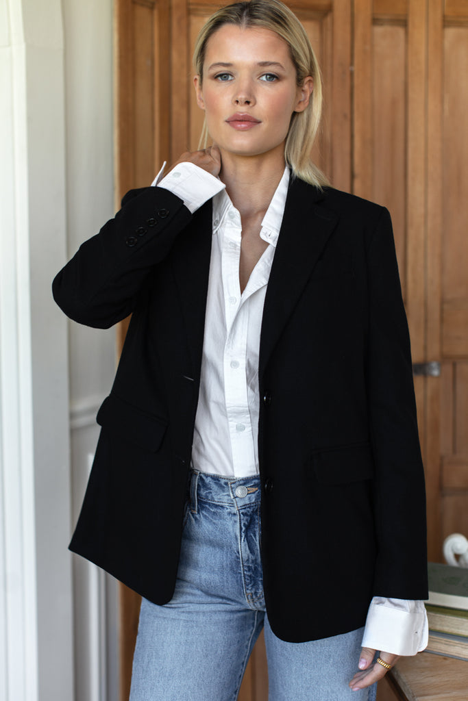 Atelier Blazer - Onyx Wool - Emerson Fry