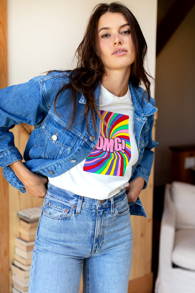 Easy Jacket Boyfriend Fit - Denim - Emerson Fry