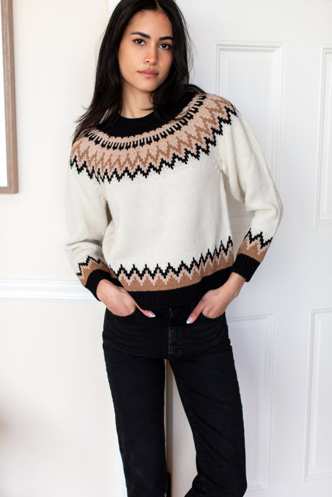 Fair Isle Crewneck - Nordic Mix Alpaca - Emerson Fry