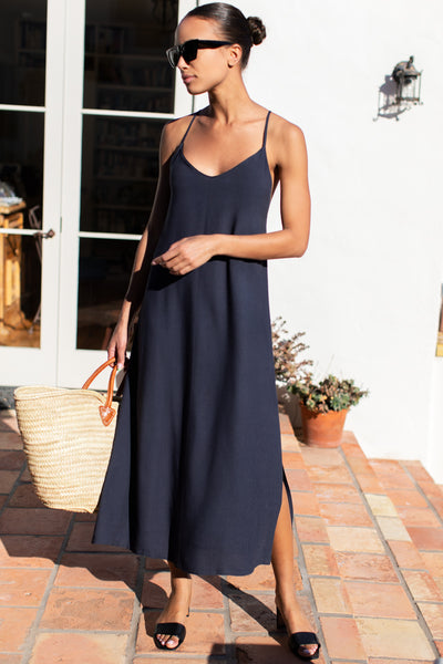 Front Seam Sundress - Midnight - Emerson Fry