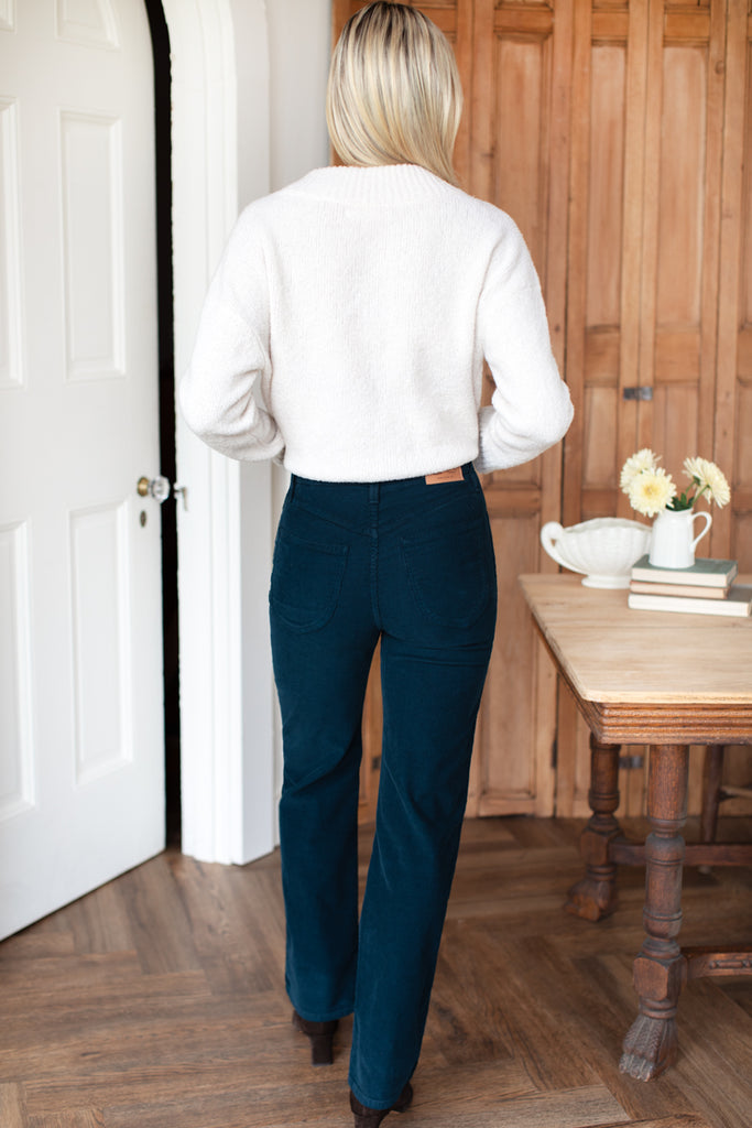 Treasure Straight - Forest Stretch Corduroy - Emerson Fry