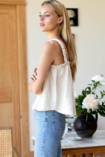 Trapeze Top - Beach Linen - Emerson Fry