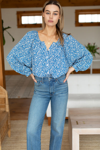 Frances Blouse - Pablo Flowers - Emerson Fry