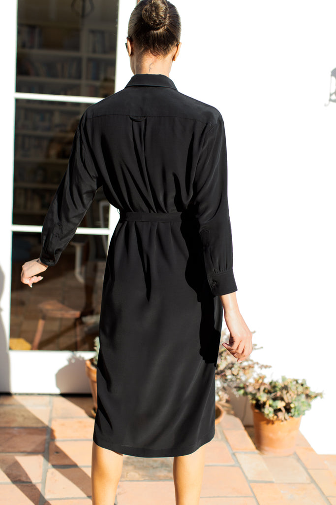 Ry Shirtdress - Black - Emerson Fry
