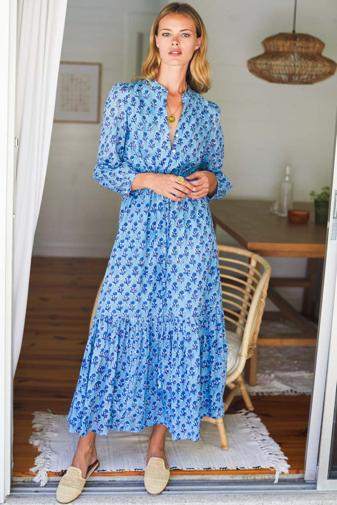 Frances Dress 3 - Little Marigolds Danube Organic - Emerson Fry