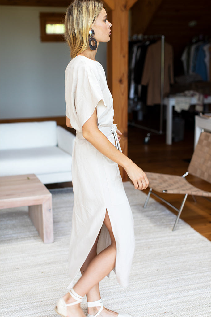 Desert Dress - Sand Linen - Emerson Fry